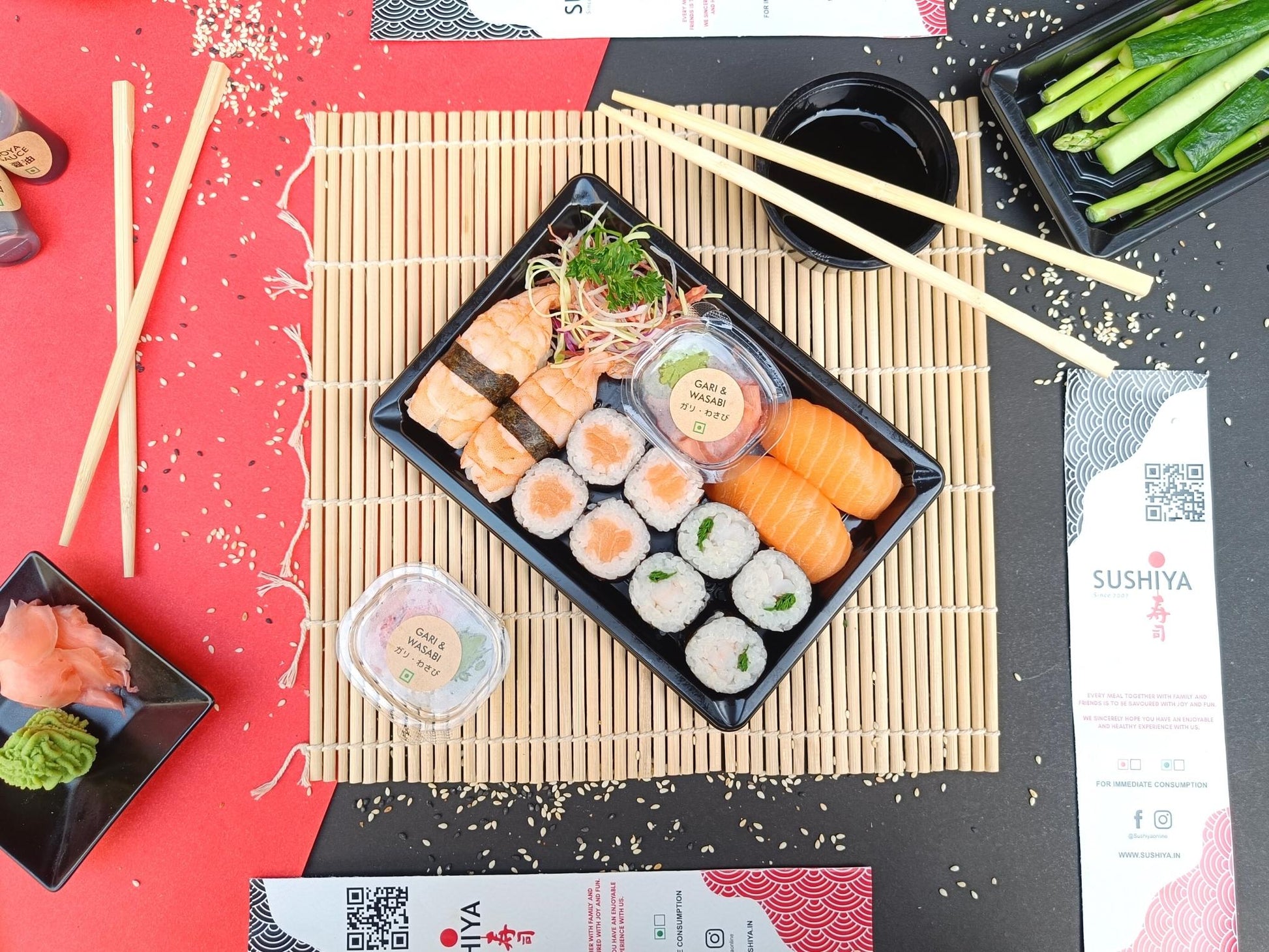 A4 Salmon & Prawn Box (12 Pcs) – Sushiya - Since 2007